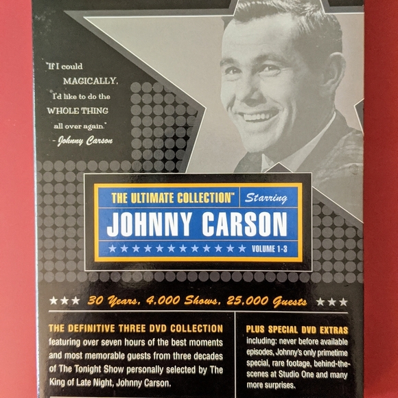 Media | The Ultimate Collection 3 Dvds Johnny Carson | Poshmark